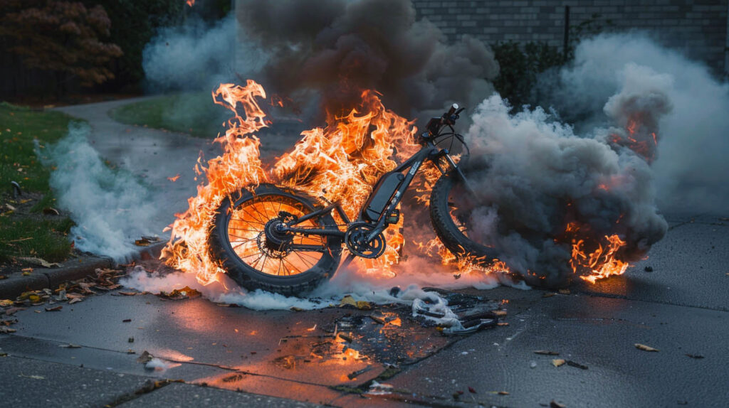 Electric bike battery fires and how to stay safe | Real Electric Bikes